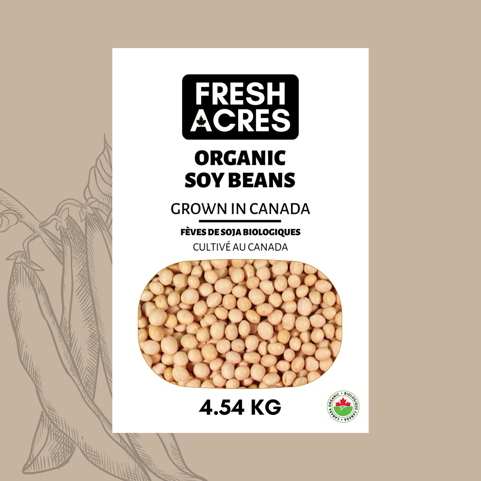 Organic Soy Beans – Fresh Acres